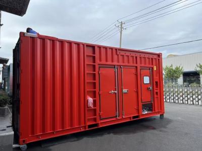 China 4000rpm 20ft Generator Shipping Container ECU 800kw Containerized Generator for sale
