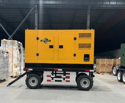 China 70dB-84dB Trailer Mobile Generator 120KVA 120KW 150KVA 150KW 180KVA for sale