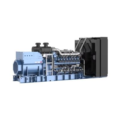 China 1100Kw 1375Kva CNG Generator Set Gas Turbine Generator Set Remote Start for sale