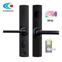 China Smart Hotel Lock with 18 Months Battery Life Emergency Mechanical Key and Grade C Security for sale