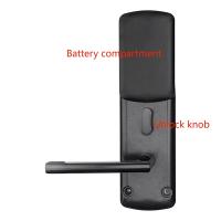 China Factory Bestseller Standard Five-Bolt Three-Link Lock Cylinder Electronic Door Lock Smart with Hotel Management for sale