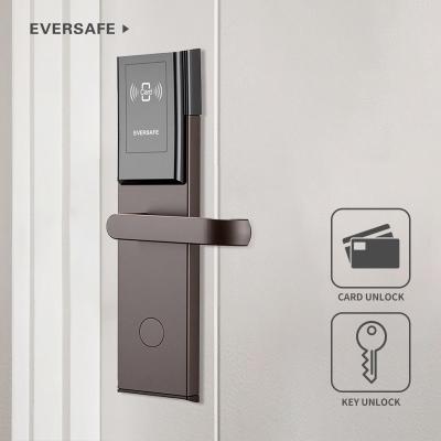 China New Material Beautiful Design Smart RFID Card Smart Hotel Door Lock for Short Rent Apartment for sale