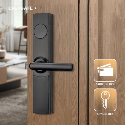 China Economical Software Free Support Smart Card Hotel Door Lock With RFID Card for sale