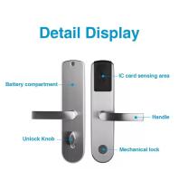 China Most Popular M1 Encryption Card Safety and Reliablity  Smart Hotel  RFID  Door Lock for Hotels and Apartments Hotel Card Lock for sale