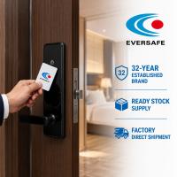 China Free Management Software & SDK Provided High-Impact RFID Hotel Lock System | Split-Type Design + Auto-Locking | for sale