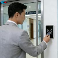 China RFID Access Control Panel with 8000 Card Capacity, Multi-Floor Management & 20000 Event Logs for Hotel/Office Security for sale