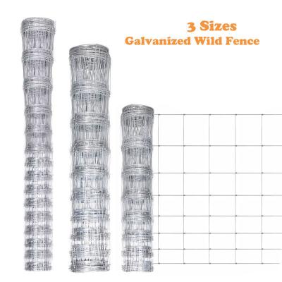 China 164 ft Galvanized Welded Wire Mesh Fence Field Wild Garden Zoo Terrace Fencing for sale