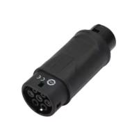 China EV Charging Adapter 32A 22KW Electric Vehicle Charger Connector Type1 To Type2 EV Charging Adapter for sale