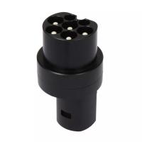 China Portable 100Kwh Type2 To Tesla EV Charger Adapter ,European Standard DC Electric Vehicle Charger Connector for sale