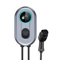 China EV Charger Type2 IEC62196 Plug With App Version Wallbox Charging Station With LCD Screen for sale