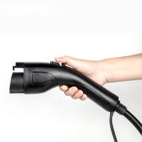 China SAE J1772 EV Charging Cable 16A Black Cord Type1, 3.5KW Electric Car Charger Plug for sale