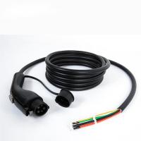 China 9kW Type1 White Electric Car Charger Cable Plug 40A ,Single Gun Charging Cable AC 110V-240V for sale