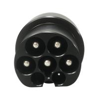 China DC 500V EV Charger Type2 To Tesla Adapter 200A Charging Connector For Electric Vehicles for sale