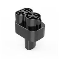China 400A Supercharger Adapter For Car Tesla DC 500V CCS Combo 1 To TPC Charging Connector Adapter for sale