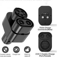 China Tesla Model S 3 X Y CCS1 DC Fast Charger CCS Combo 1 To TPC Adapter 175kw for sale