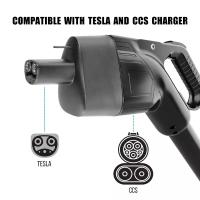 China IP55 Protection Tesla CCS Combo 1 Adapter CCS1 To Tesla For Model 3 Y X S 175KW Fast Charging for sale