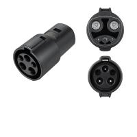 China Type 1 J1772 To Tesla EV Charging Adapter 60A 250V AC Convertor For Electric Vehicle Chargers for sale