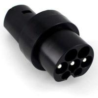 China Type2 To Tesla Charging Adapter 80 Amp 250V AC For Electric Vehicle Charger IP55 Protection for sale