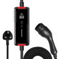 China 32A Type 2 Portable EV Charger AC 200V-250V Electric Car Charging Station for sale