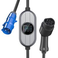 China Type2 AC 250V EV Charger For Electric Vehicle 16A Adjusement Current Charging Pile for sale