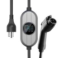 China AC 250V Type 1 Charging Station For Electric Car EV Charger With LCD Screen IP65 Protection for sale