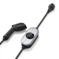 China AC 250V Type 1 Charging Station For Electric Car EV Charger With LCD Screen IP65 Protection for sale