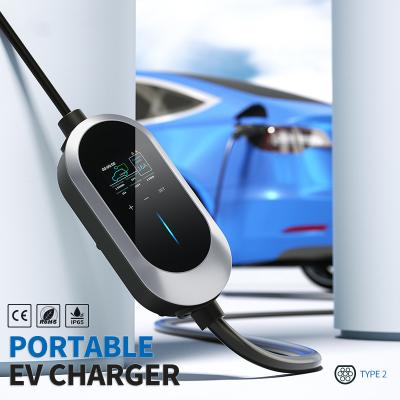 China 7.36KW Type 2 OEM/ODM EV Fast Charger, Portable EV Charging Station,AC Car Charger for sale