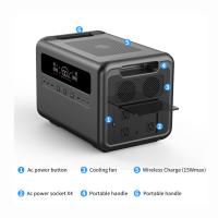 China Portable Solar Power Station Generator 2304Wh Power Supply 50/60Hz AC/DC USB3.0/Type-C for sale