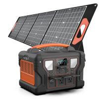 China 1000W Home/Outside Backup Power Station 1008Wh LiFePO4 Battery With Solar Panel for sale