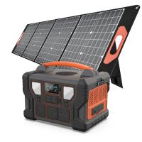 China LCD Display 300W/500W/700W/1000W Portable Power Station With Solar Panel Waterproof Refurbish for sale
