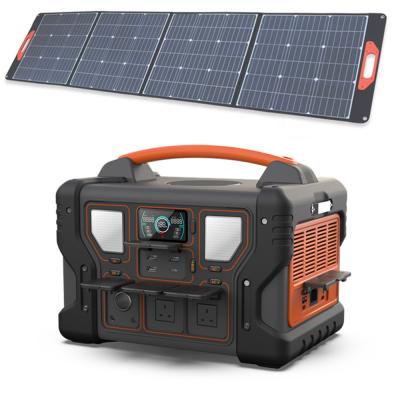 China 1000W Portable Power Station 999Wh UL Li-Ion Battery Backup Power Supply With Solar Panel for sale