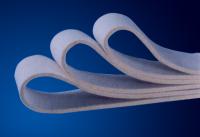 China Synthetic Fiber Endless Felt Double Layer MD Yarn BOM Felt 3000N/5CM Tensile for sale