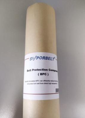 China Sanforizing Rubber Belt Accessories Rubber Protect Compound White Color for sale