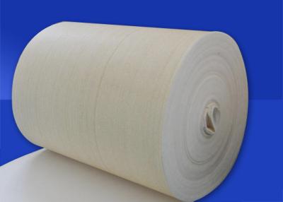 China Heat Resistant Polyester Felt Sheets Natural White 100% Customizable Size for sale