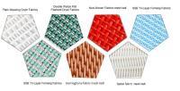 China 100% Polyester Nonwoven Mesh Belt 7000mm Width for Melt Blown Machine High Temperature Resistant for sale