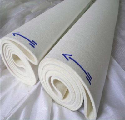 China 24mm Endless Nomex Aramid Felt Heat Resistant High Strength 280C Industrial Felt for sale