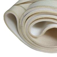 China Needle Punched Sanforizing Machine Felt Light Yellow Color for sale