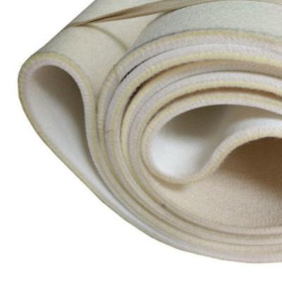 China Needle Punched Sanforizing Machine Felt Light Yellow Color for sale