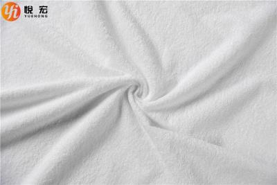 China 0.015mm Fim Cotton Bamboo French Terry Fabric 185gsm Organic Cotton Terry Fabric for sale