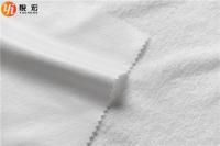 China 0.015mm Fim Cotton Bamboo French Terry Fabric 185gsm Organic Cotton Terry Fabric for sale