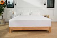 China 80inch Bamboo Waterproof Mattress Protector 65 To 95gsm Organic Waterproof Mattress Pad for sale