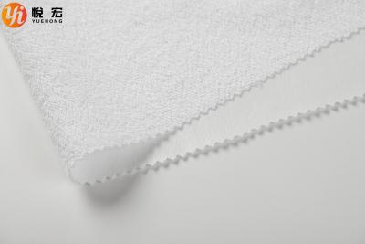 China 160gsms French Terry Clothes 210cm 50 Cotton 50 Polyester Micro Terry Fabric for sale