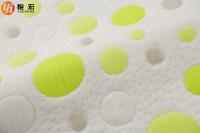 China Colorful Waterproof Jacquard Knit Fabric 400GSM TPU Film Floral Jacquard Knit for sale