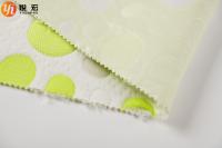China Colorful Waterproof Jacquard Knit Fabric 400GSM TPU Film Floral Jacquard Knit for sale