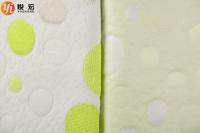 China Colorful Waterproof Jacquard Knit Fabric 400GSM TPU Film Floral Jacquard Knit for sale