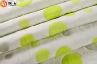 China Colorful Waterproof Jacquard Knit Fabric 400GSM TPU Film Floral Jacquard Knit for sale