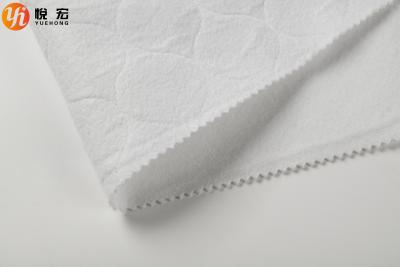 China TPU Film Waterproof Quilted Fabric 300GSM Pets' Pad Waterproof White Fabric for sale