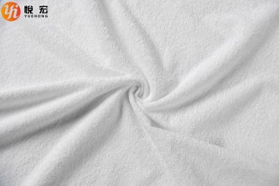 China Bamboo Waterproof Terry Cloth Fabric 230cm Moisture Wicking Thin Terry Cloth Fabric for sale