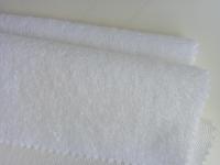 China Moisture Protection White Terry Cloth Fabric  150cm - 230cm  Terry Towelling Material for sale