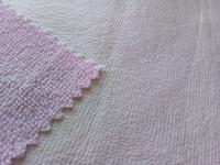 China Mattress Protection Waterproof Terry Cloth Fabric Purple Absorbent  Soft Terry Cloth for sale